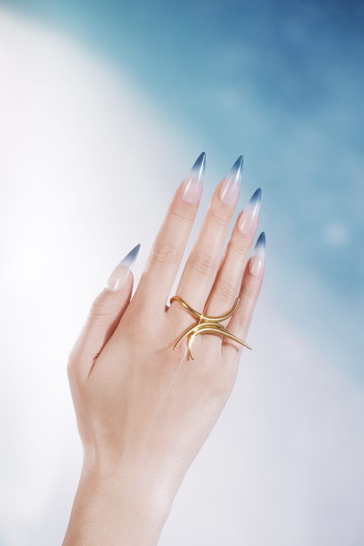 Gold Spiked Finger Ring - MAM ORIGINALS – MAM®